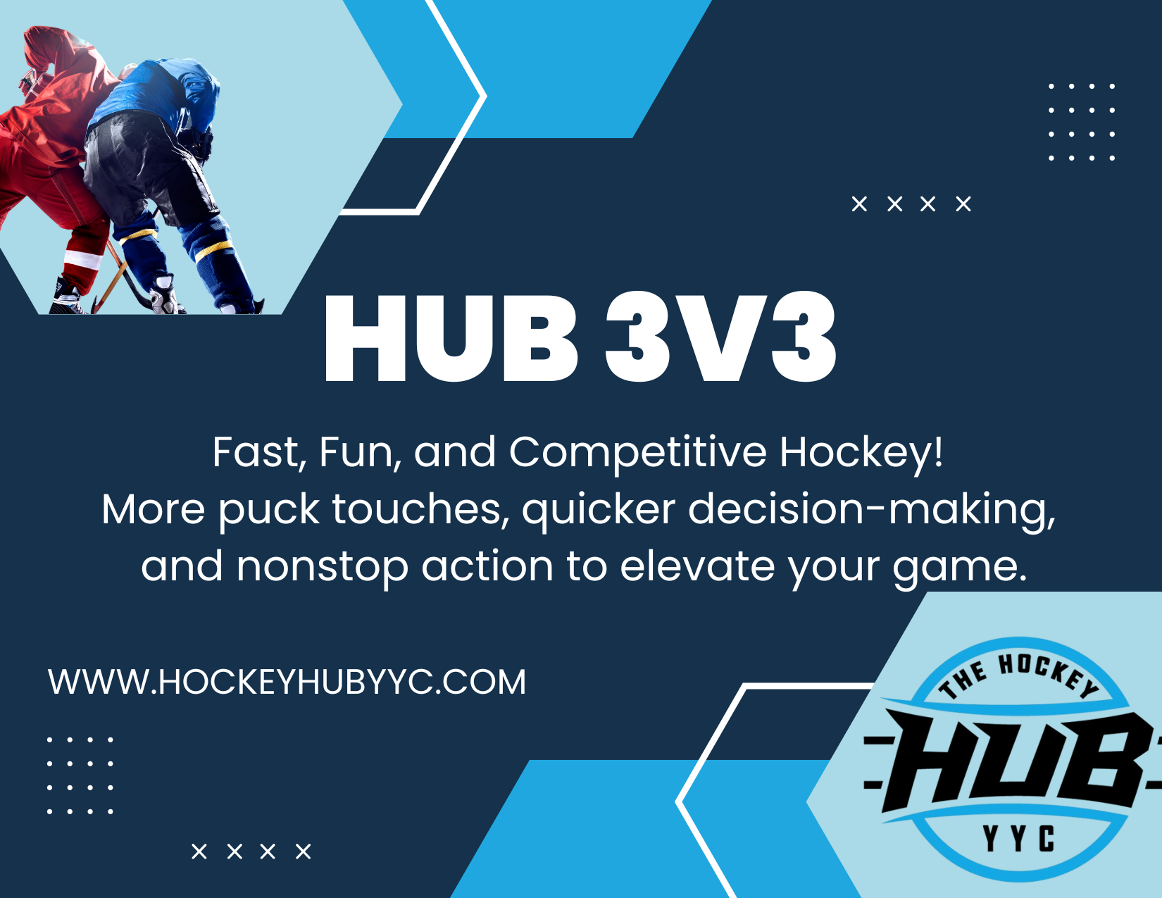 HUB 3v3 - Hockey Hub YYC : Website by RAMP InterActive